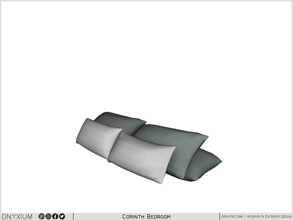 The Sims Resource | Corinth Bed Pillows