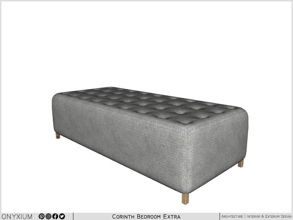 The Sims Resource | Corinth Bench