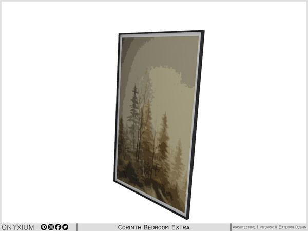 The Sims Resource | Corinth Big Painting Frame