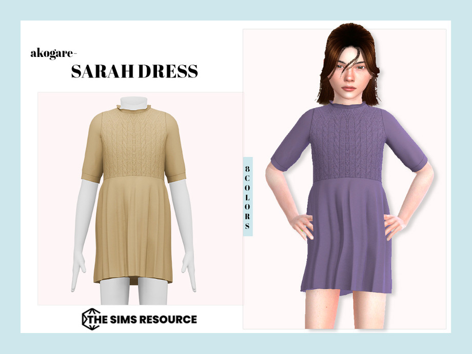 The Sims Resource | Sarah Dress