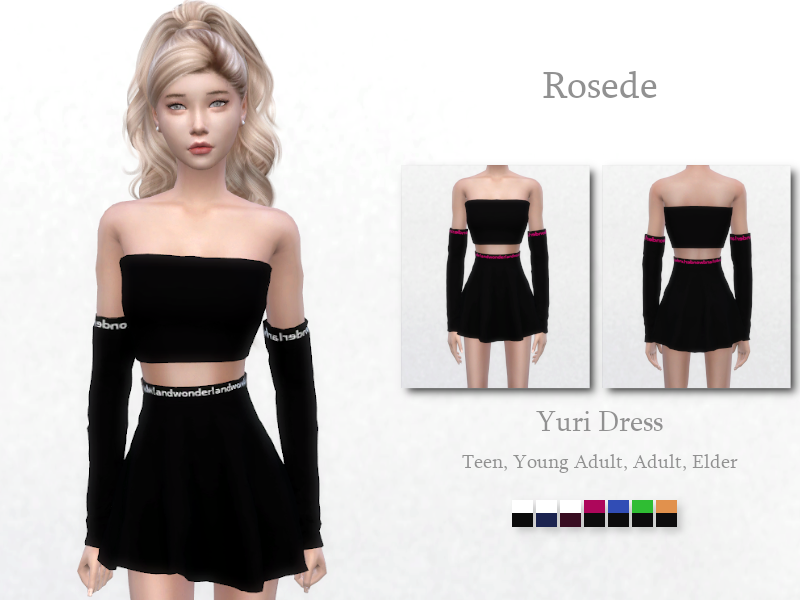 The Sims Resource | Yuri Dress