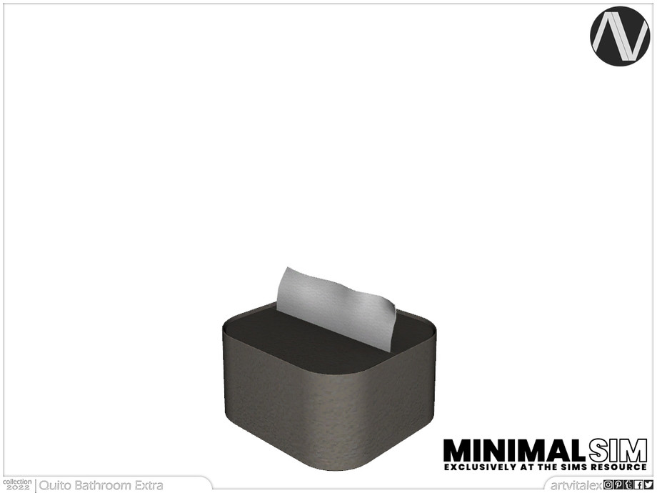 The Sims Resource | MinimalSIM | Quito Napkin Dispenser