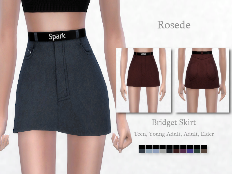 The Sims Resource | Bridget Skirt