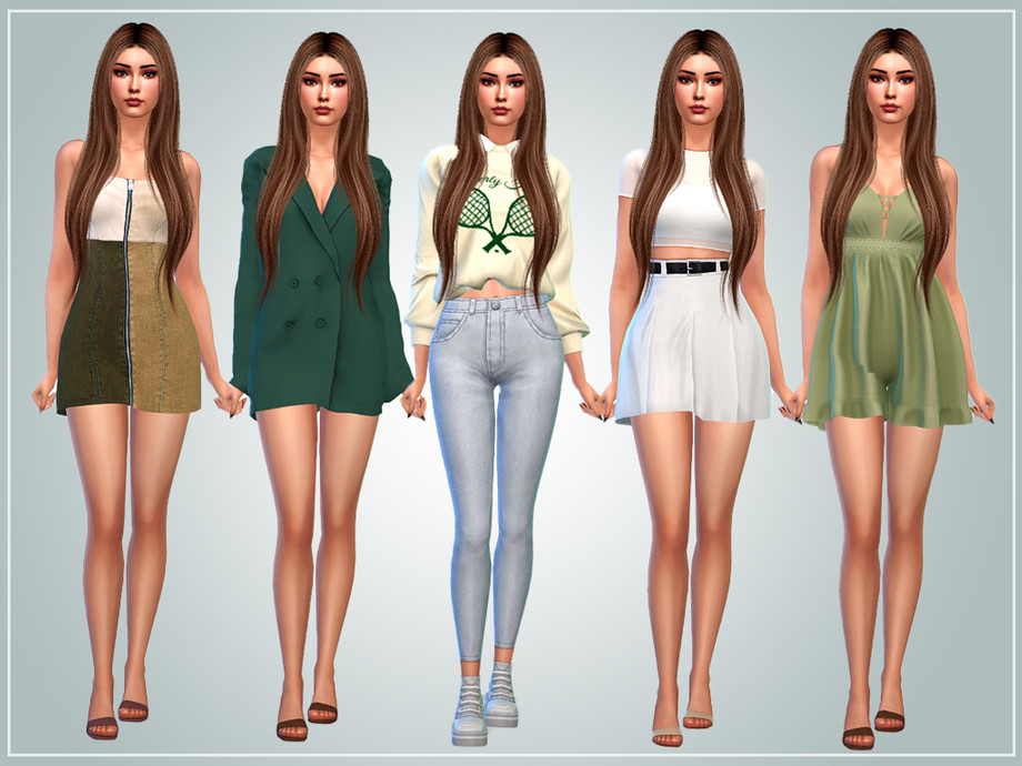 The Sims Resource | Mya Barrera - TSR Only CC
