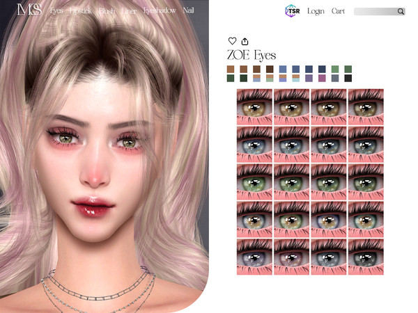 The Sims Resource | Zoe Eyes