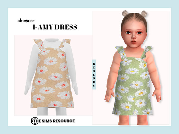 The Sims Resource | I-Amy Dress