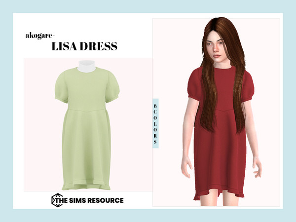 The Sims Resource | Lisa Dress
