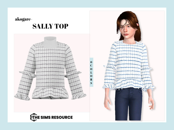 The Sims Resource | Sally Top
