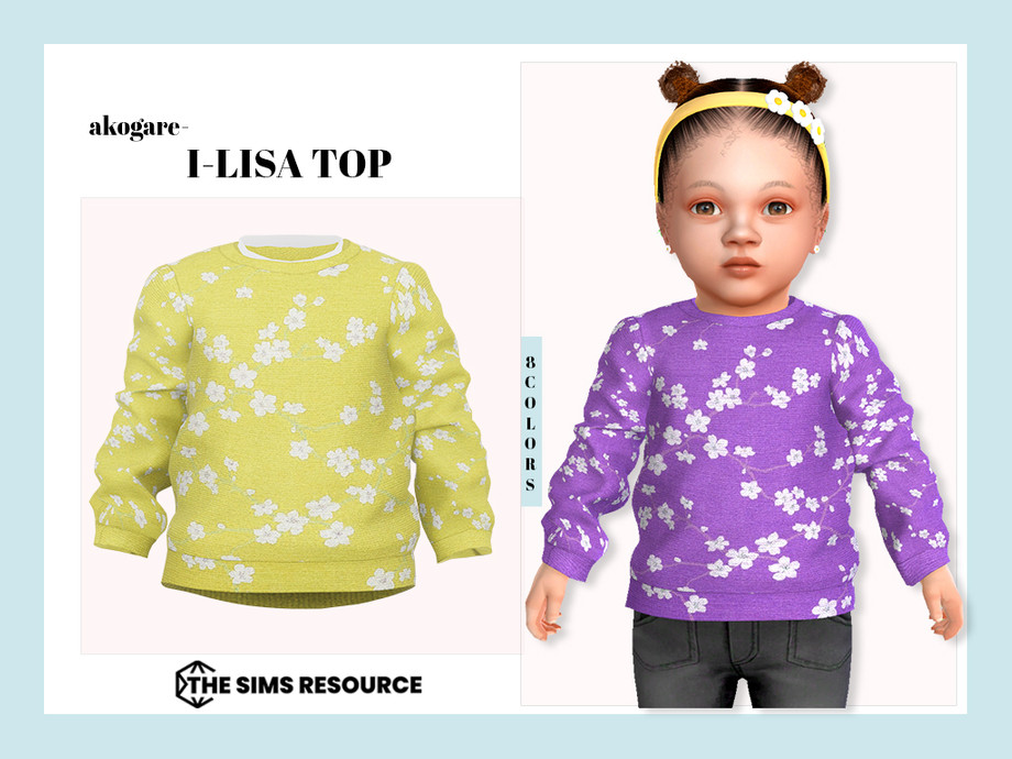 The Sims Resource | I-Lisa Top