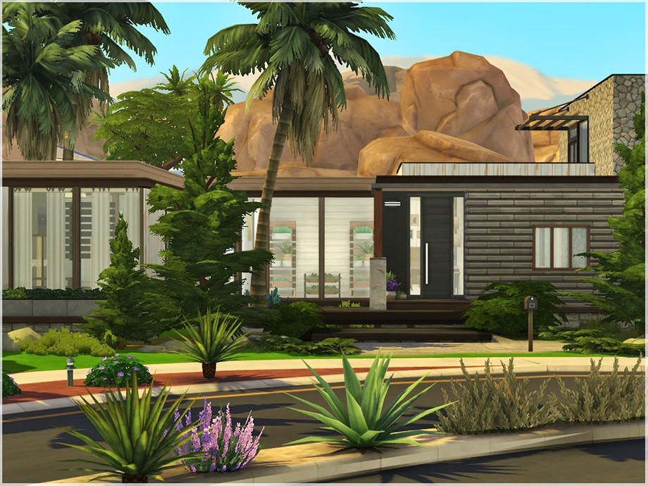 The Sims Resource | One Story Wooden House 2