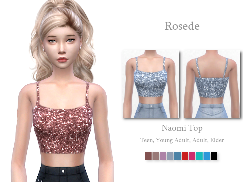 The Sims Resource | Naomi Top