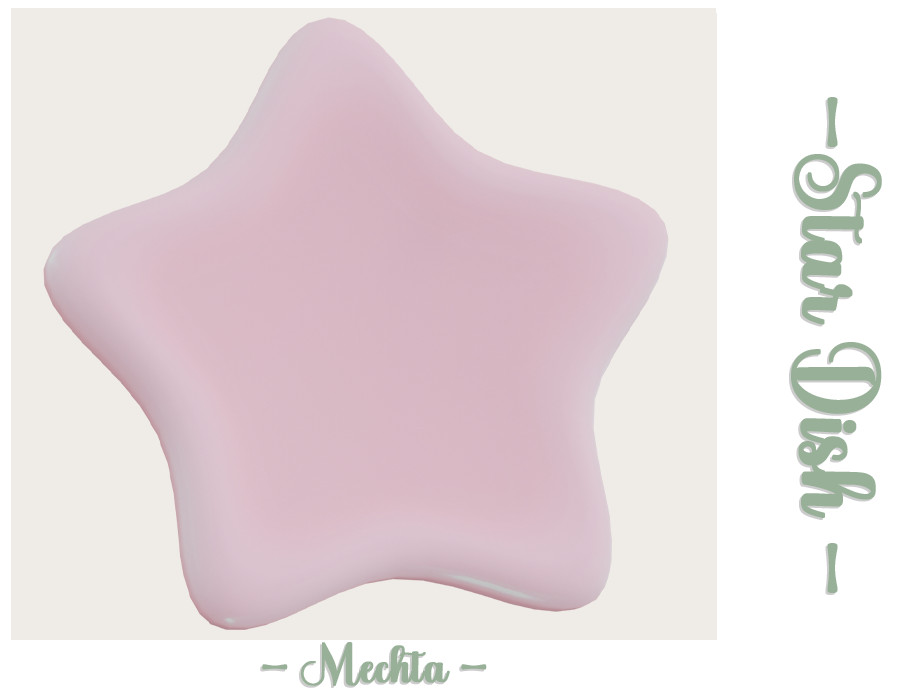 The Sims Resource | Mechtasims Novi Set: Star Dish