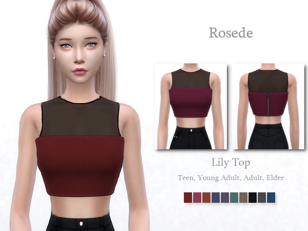 The Sims Resource | Lily Top