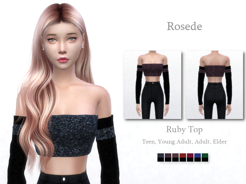 The Sims Resource | Ruby Top