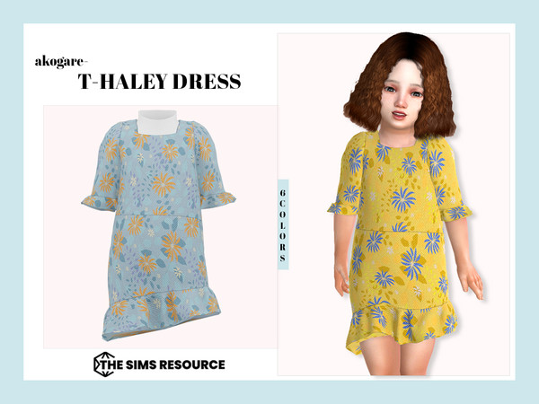 The Sims Resource | T-Haley Dress