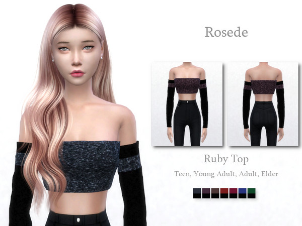 The Sims Resource | Ruby Top