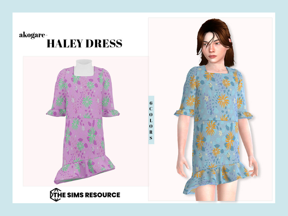 The Sims Resource | Haley Dress