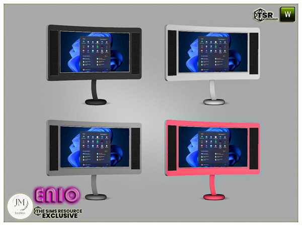 The Sims Resource | enio office fake PC screen