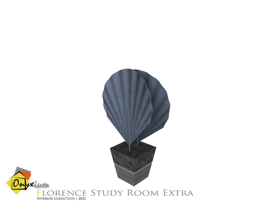 The Sims Resource | Florence Small Fan Leaves Decor