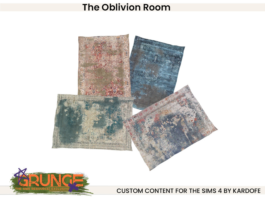 The Sims Resource | kardofe_The Oblivion Room_Rug