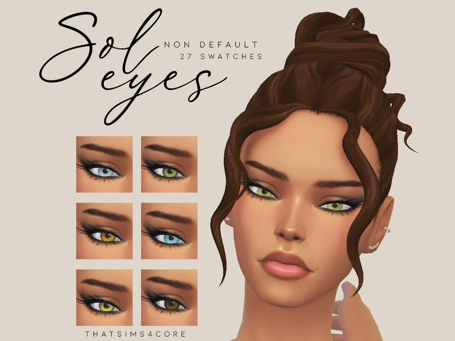 The Sims Resource | sol eyes - non default