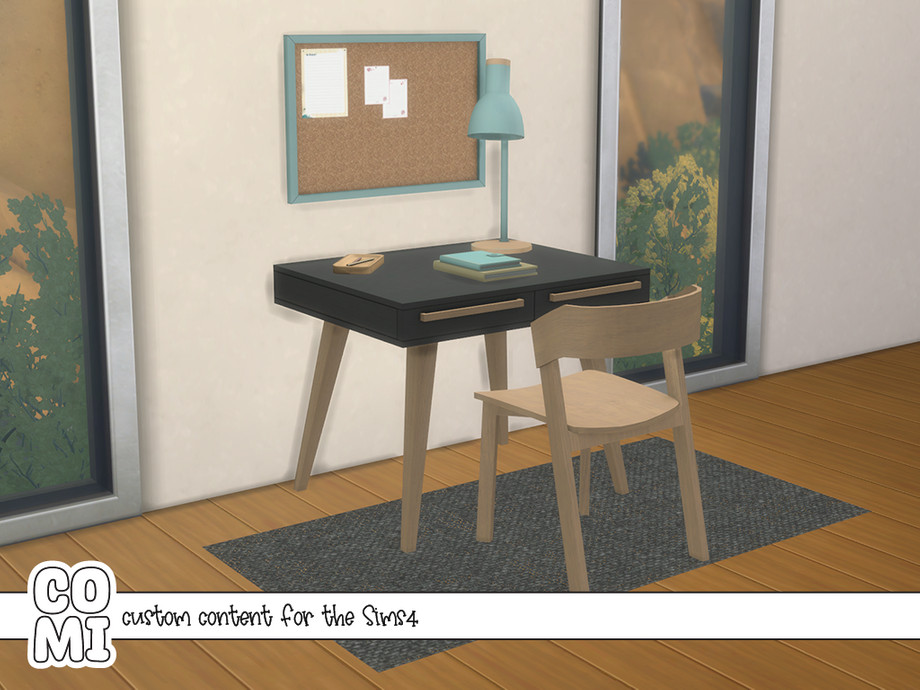 The Sims Resource - Comiko Office Desk