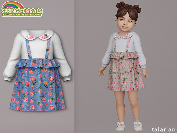 The Sims Resource | Elizabeth Dress [toddler]