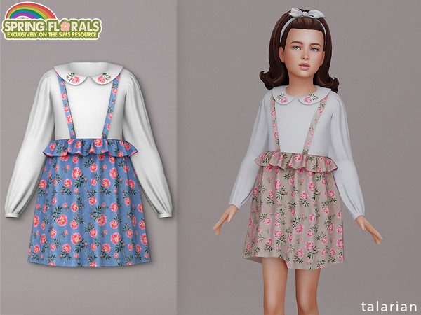 The Sims Resource | Elizabeth Dress [child]