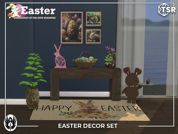 The Sims Resource | Easter Decor Set