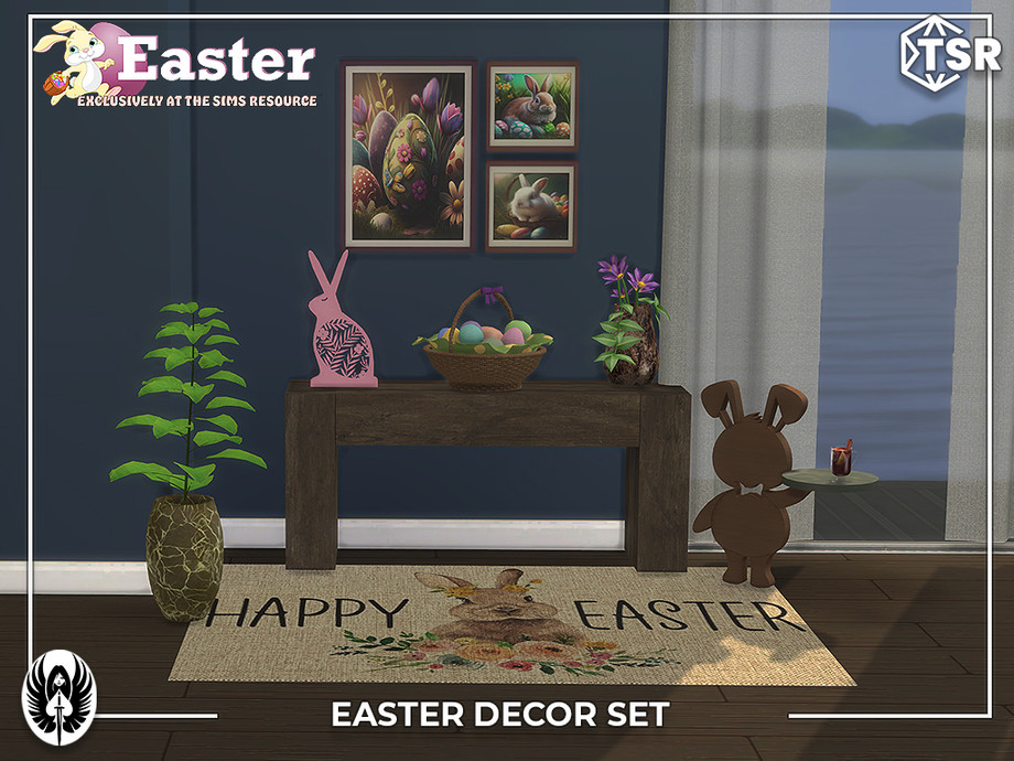 The Sims Resource | Easter Decor Set