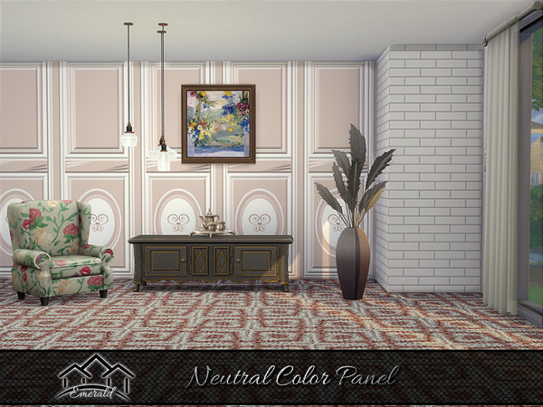 The Sims Resource | Neutral Color Panel S1