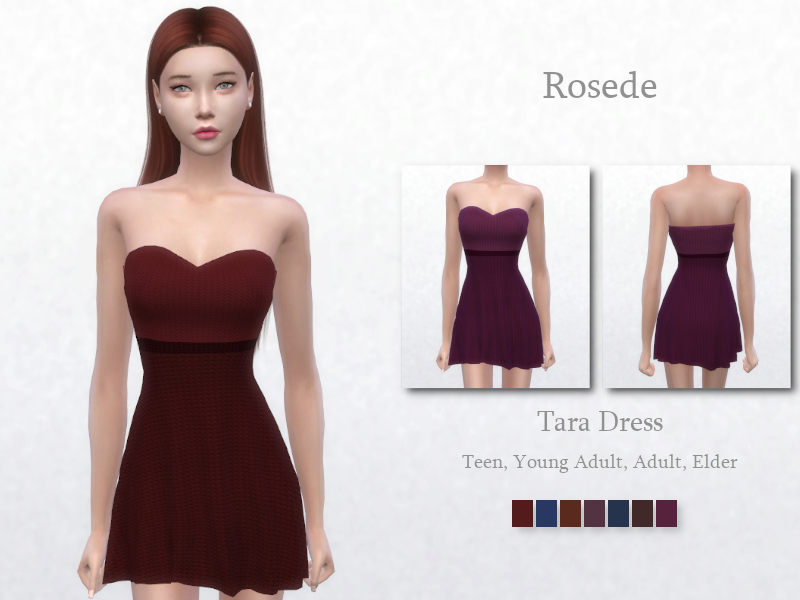 The Sims Resource | Tara Dress