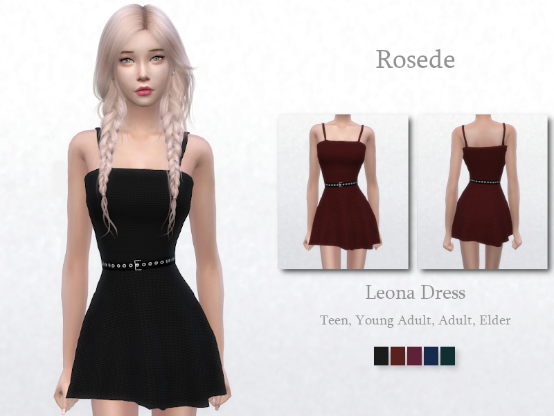 The Sims Resource | Leona Dress