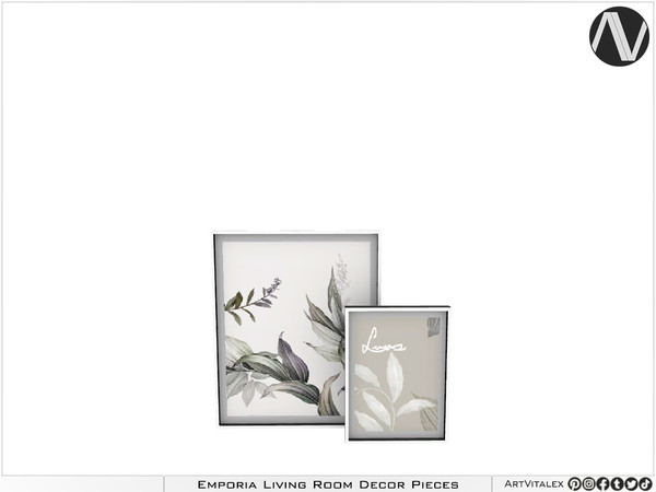 The Sims Resource | Emporia Painting Frames