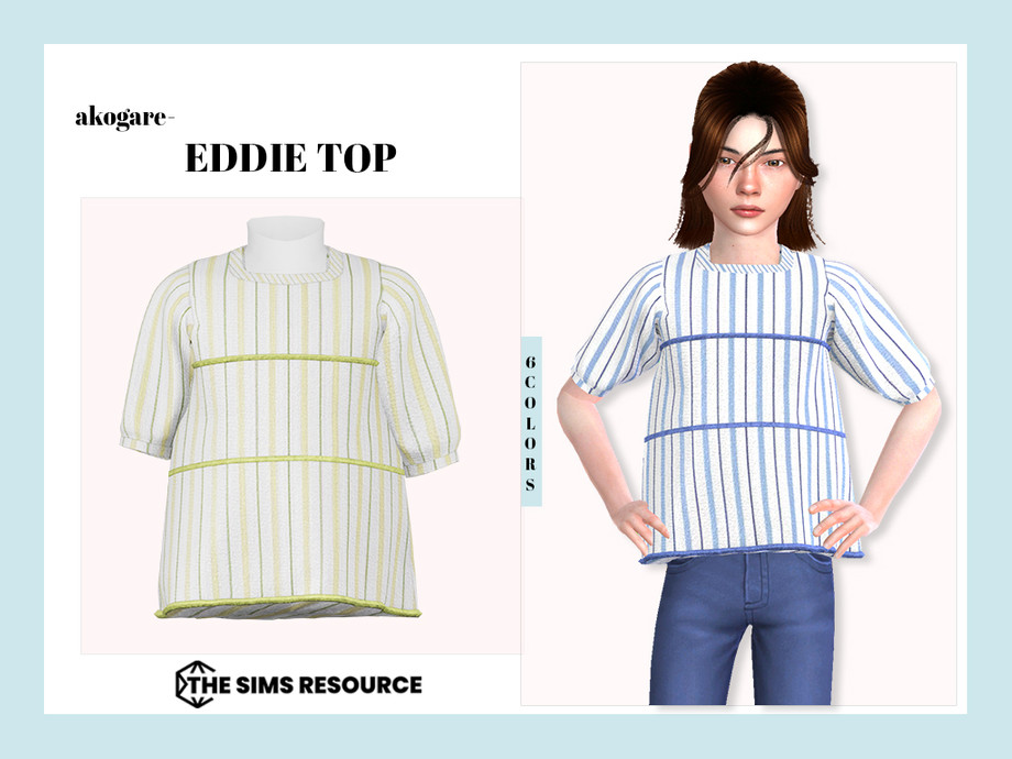 The Sims Resource | Edie Top