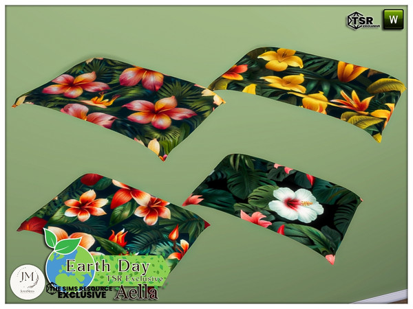 The Sims Resource | Earth day aella deco blanket