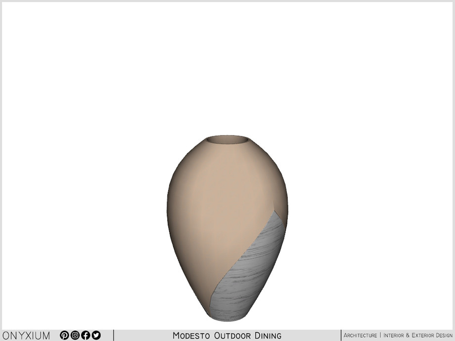 The Sims Resource | Modesto Big Vase