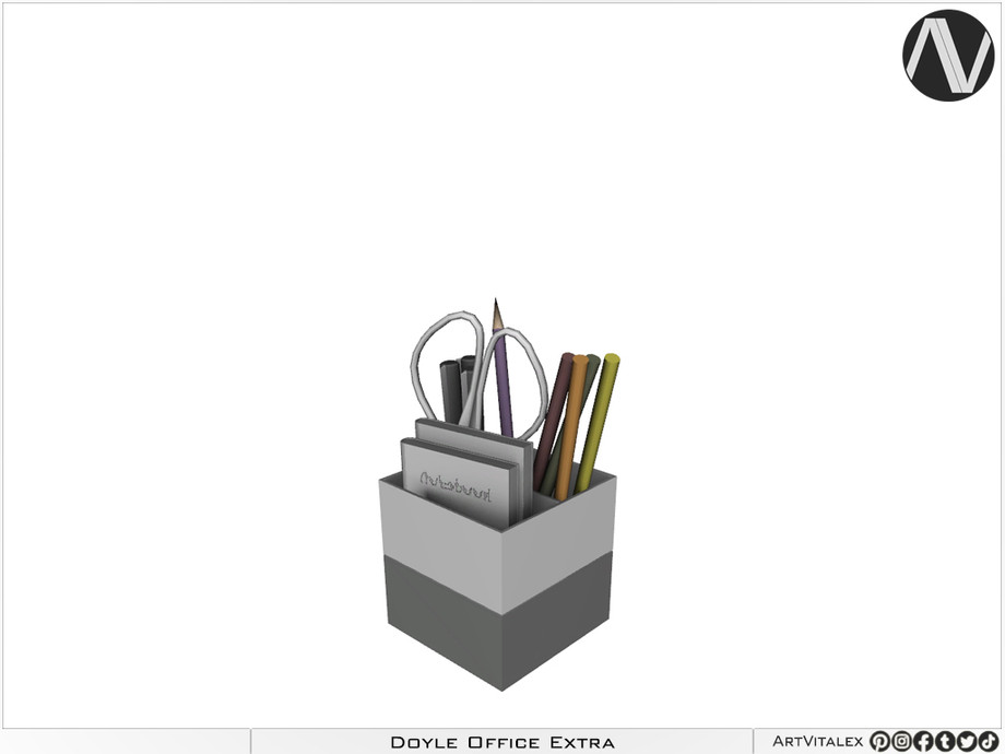 The Sims Resource | Doyle Pen Holder