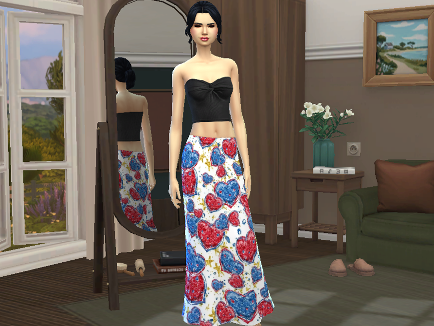 The Sims Resource | 4th Of July Bottoms Set