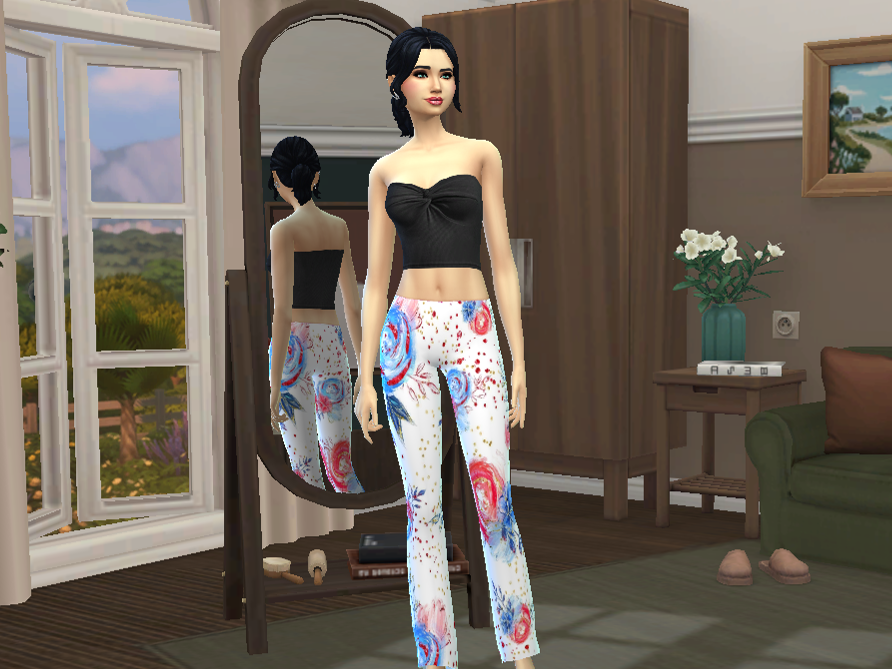 The Sims Resource | 4th Of July Bottoms Set