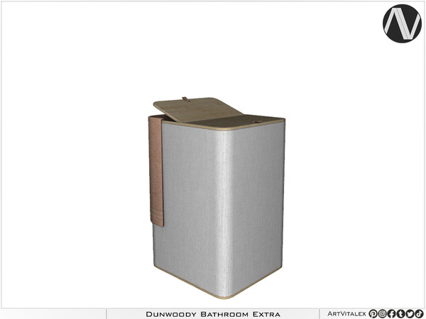 The Sims Resource | Dunwoody Laundry Basket