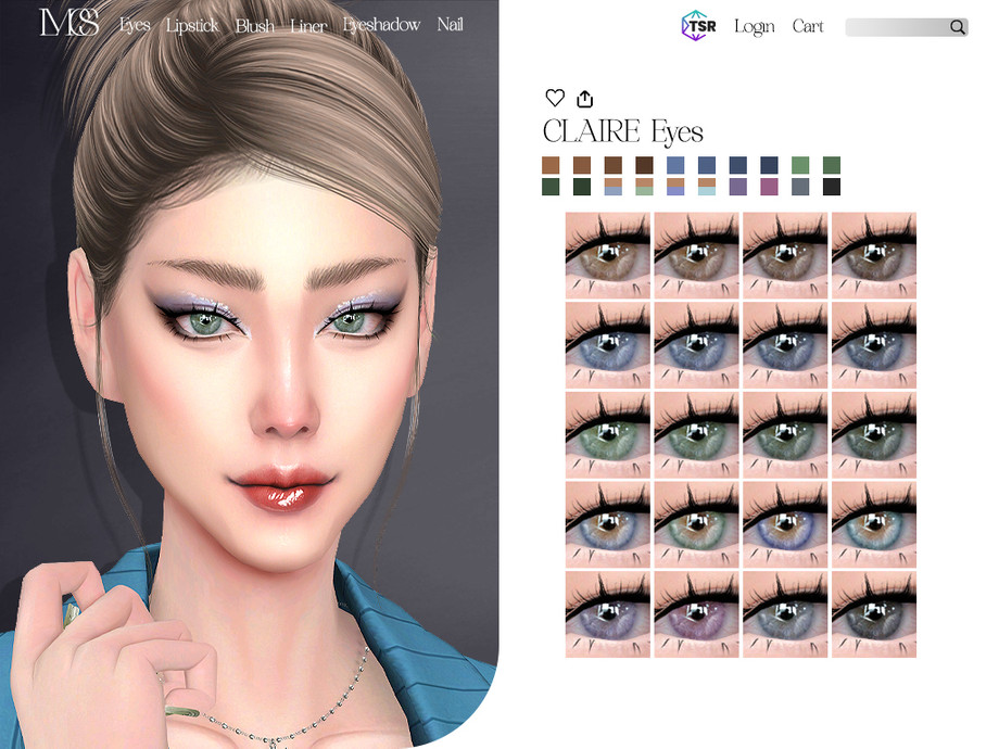 The Sims Resource | Claire Eyes