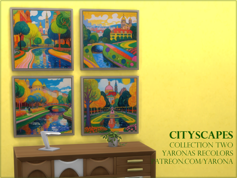 The Sims Resource | Cityscapes - Collection Three