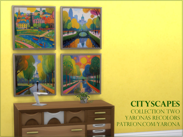 The Sims Resource | Cityscapes - Collection Three