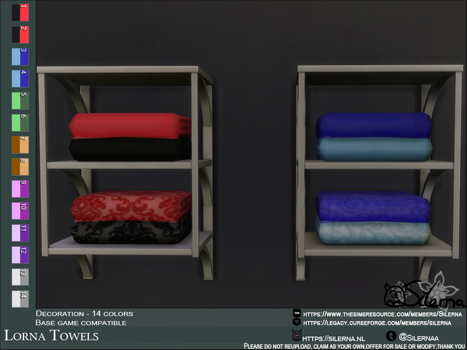 The Sims Resource | Lorna Towels