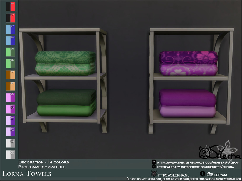The Sims Resource | Lorna Towels