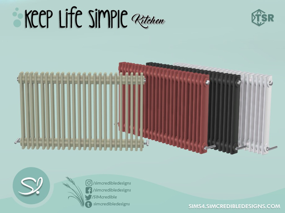 The Sims Resource | Keep Life Simple Kitchen Radiator