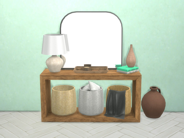 The Sims Resource - Comiko Farmish Foyer Mirror