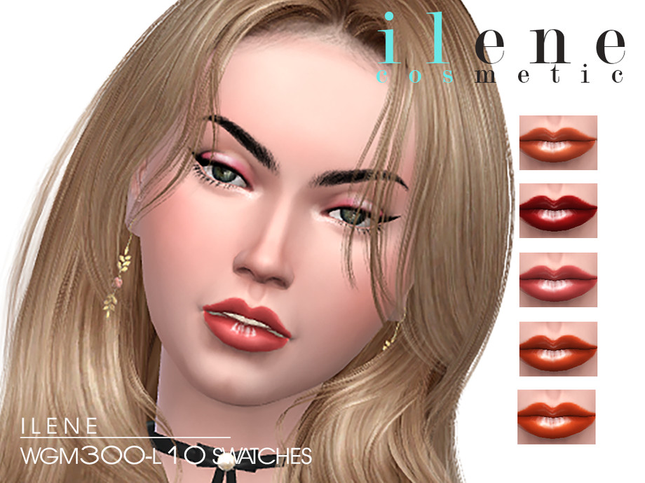 The Sims Resource | ILENE_E WGM300 Lipstick