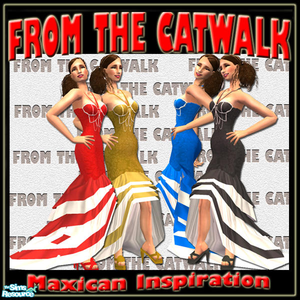 The Sims Resource - From the catwalk - 4 colors